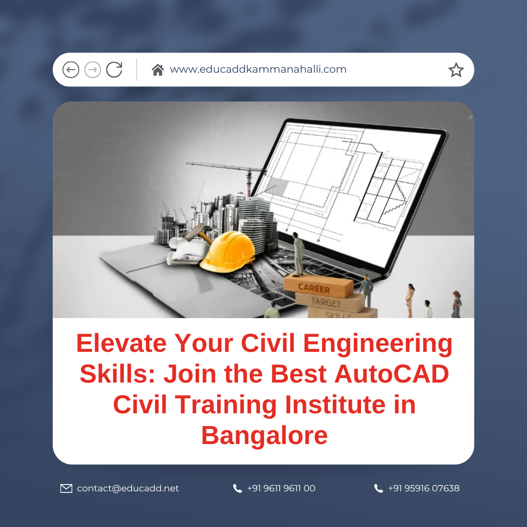 Best AutoCAD Civil Course Bangalore | EduCADD Kammanahalli