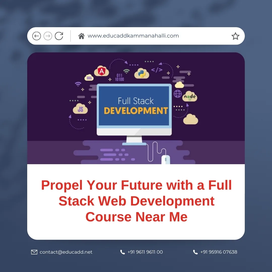 Full Stack Web Course | EduCADD Kammanahalli