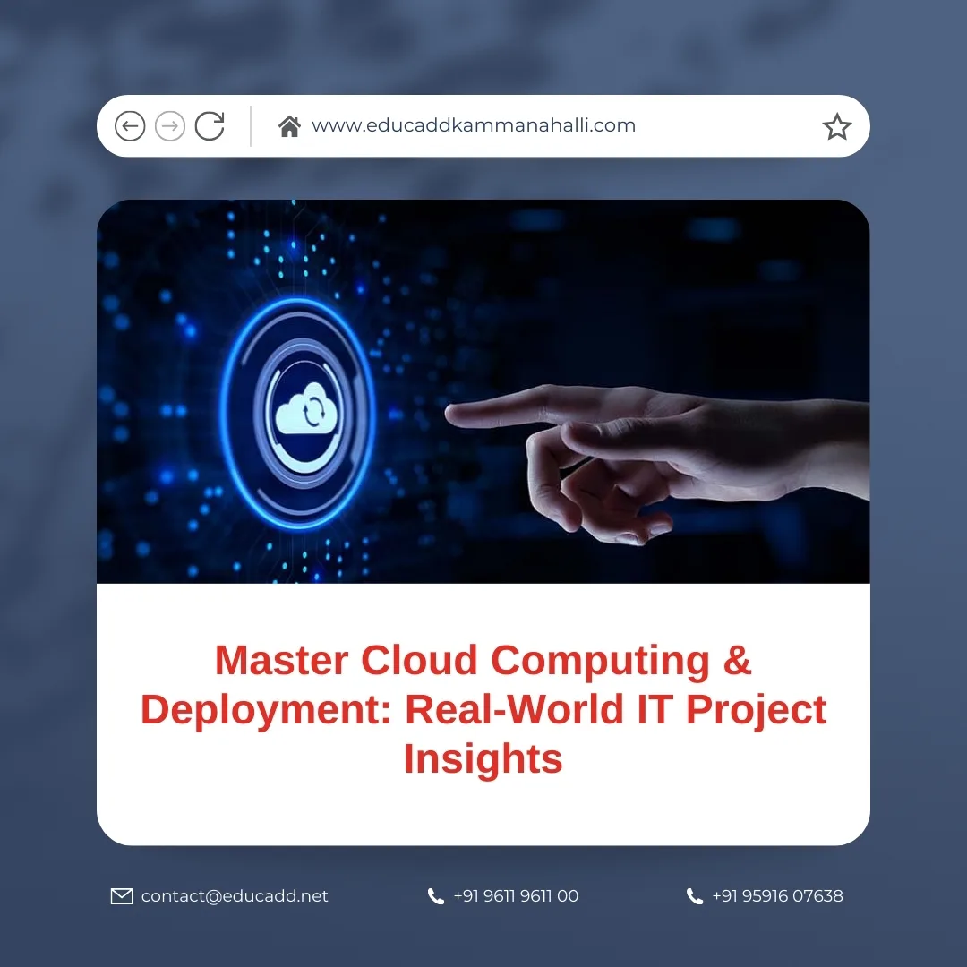 Cloud Computing Project Insights | EduCADD Franchise