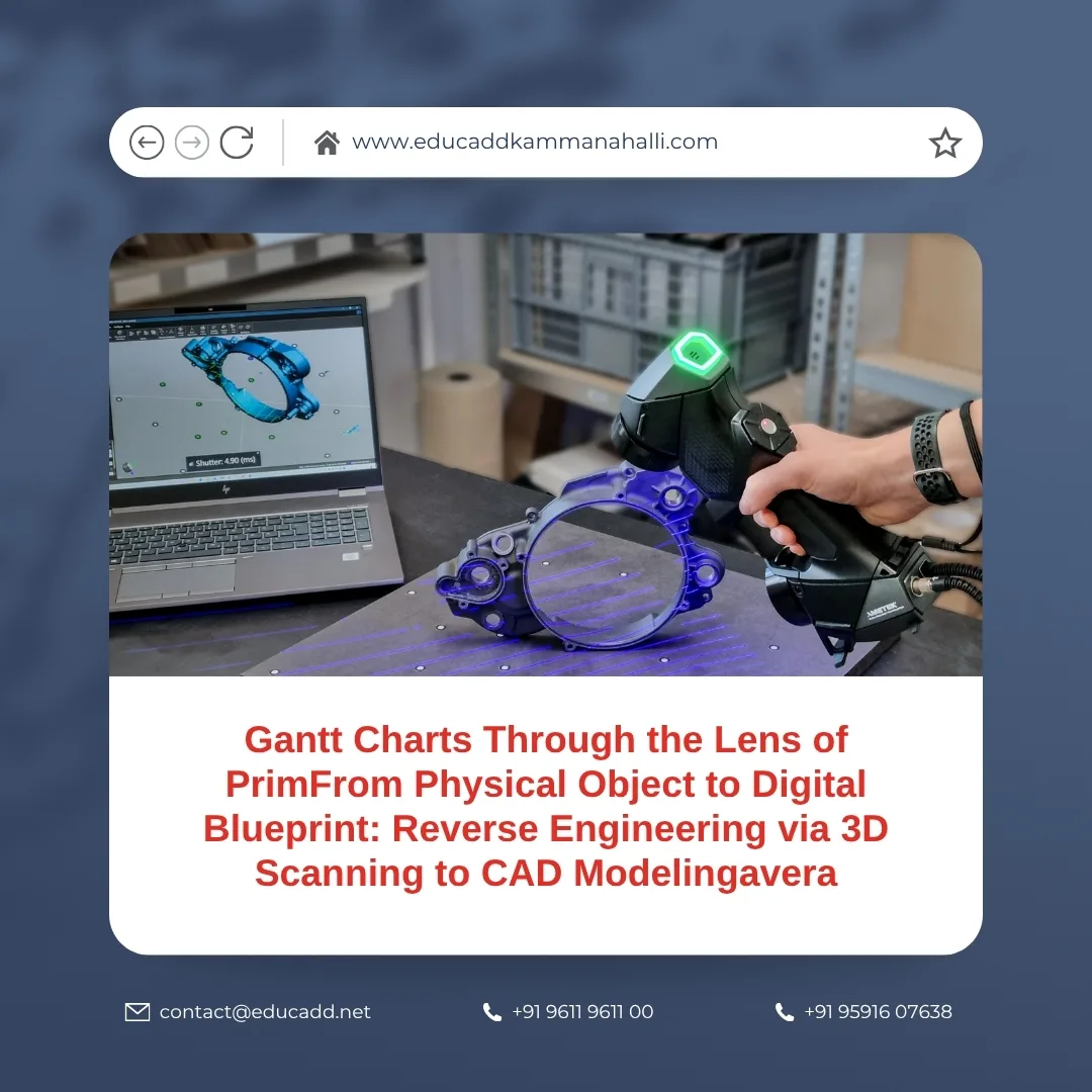 3D Scanning CAD Modeling | EduCADD Kammanahalli