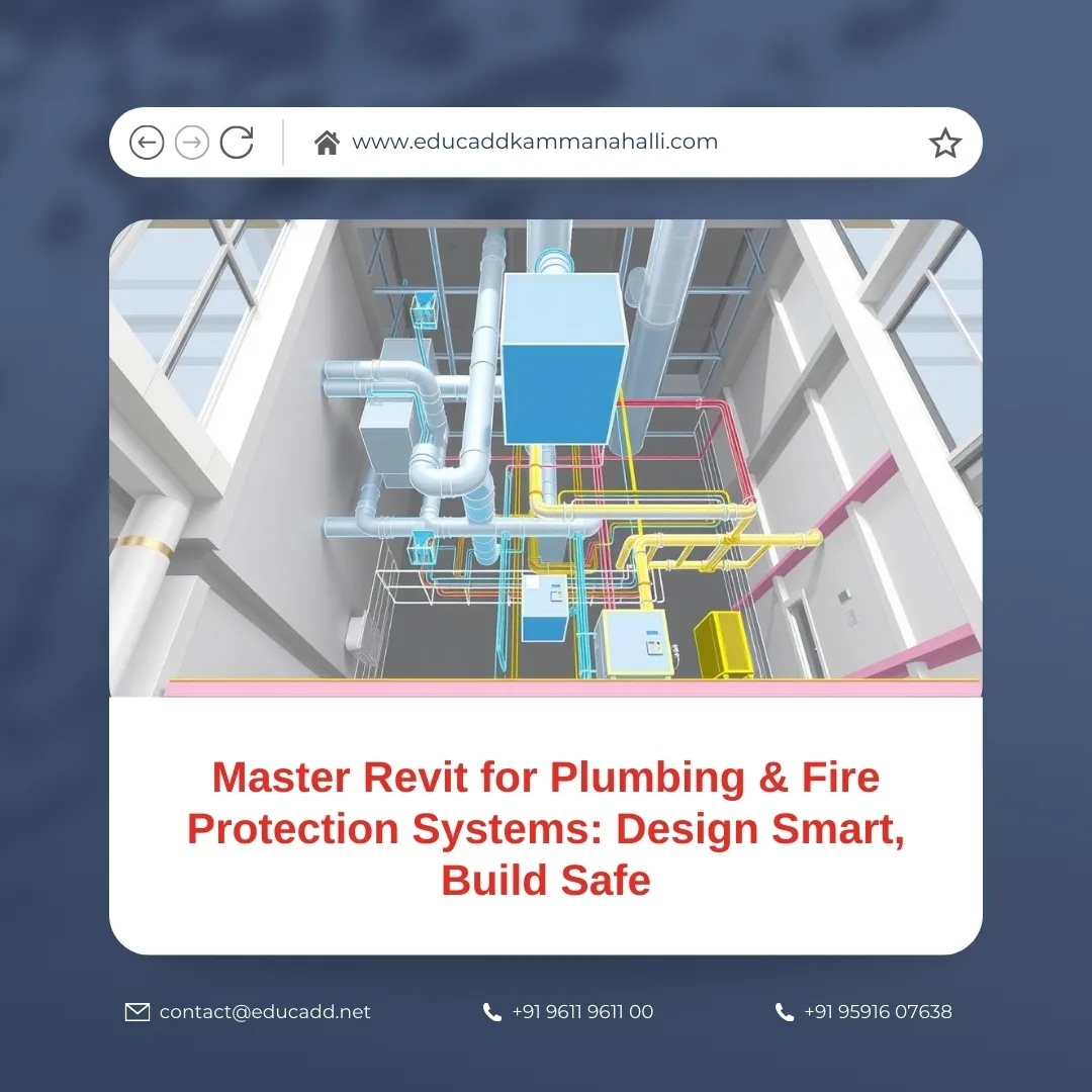 Revit Plumbing Fire Protection | EduCADD Kammanahalli