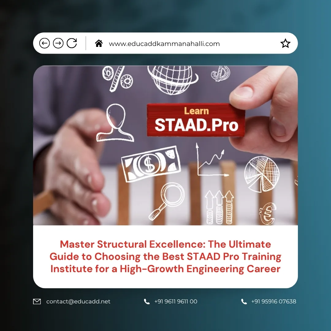 STAAD Pro Training Institute | EduCADD Kammanahalli